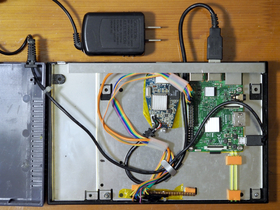 勝手に修理・気ままに工作 - Raspberry PiでPBXとFAXの構築 - ケースに収納・設置